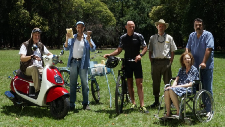 Sweetchuck Police Academy Moped